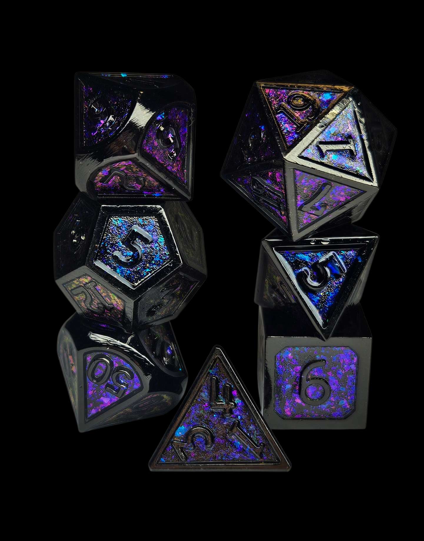 Vortex Metal Dice – Short Circuit Miniatures